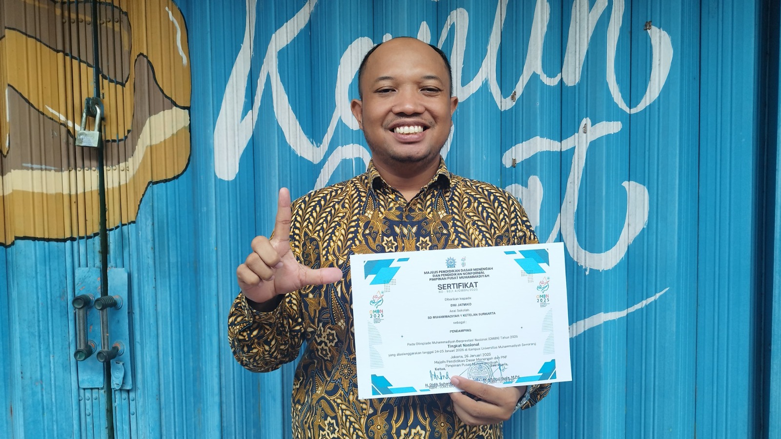 Masuk 50 Peserta Dai Champions 2025, Jatmiko Minta Dukungan Doa